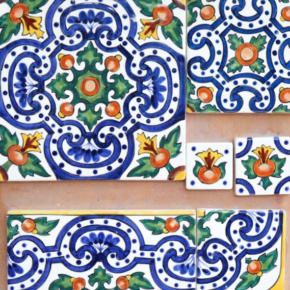 Cerámica de Antigua Guatemala - Topis Ceramica - Oporto Tile Collection